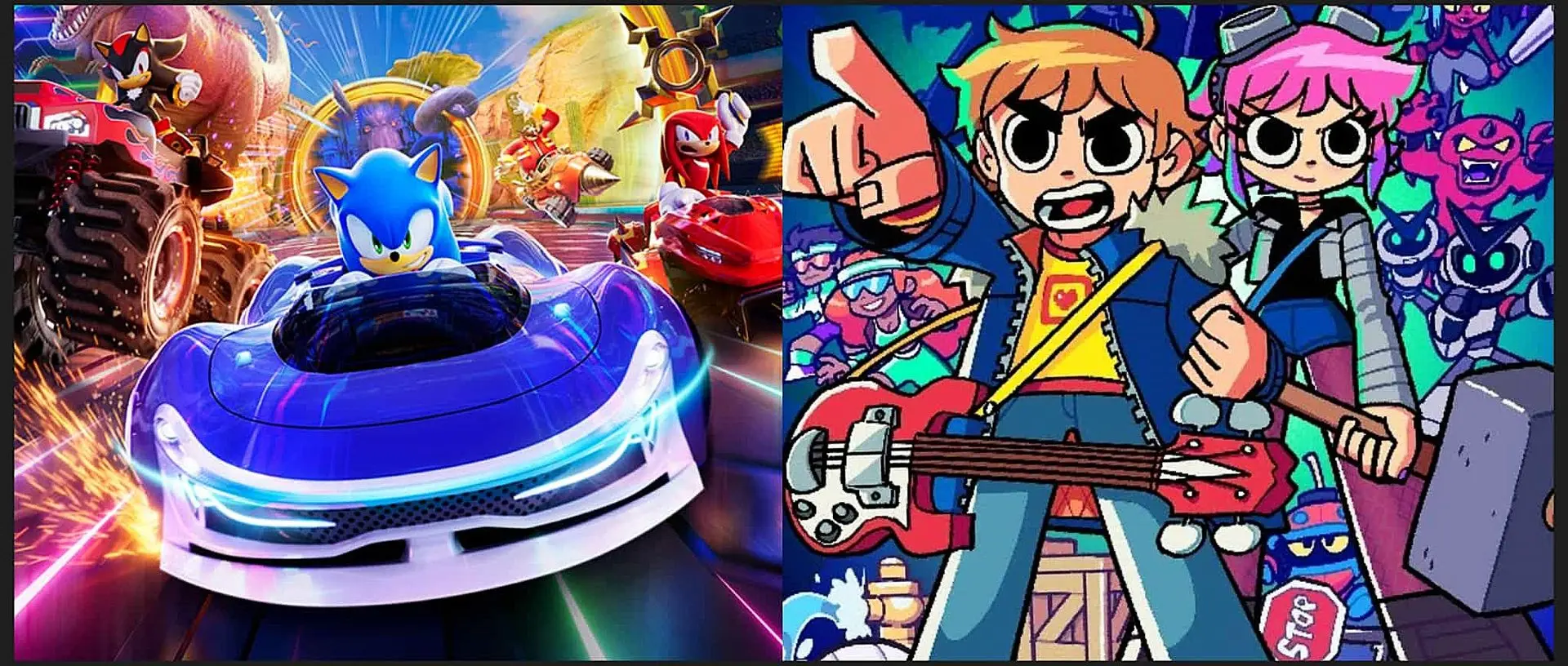 Sonic Racing CrossWorlds et Scott Pilgrim EX: notre expérience à la ...